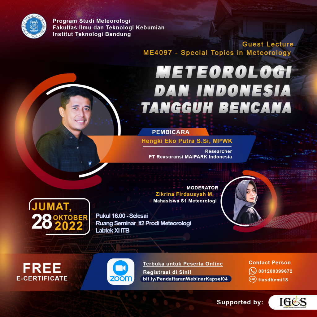 Program Studi Meteorologi – Welcome to our website ~ Fly, flying higher ...